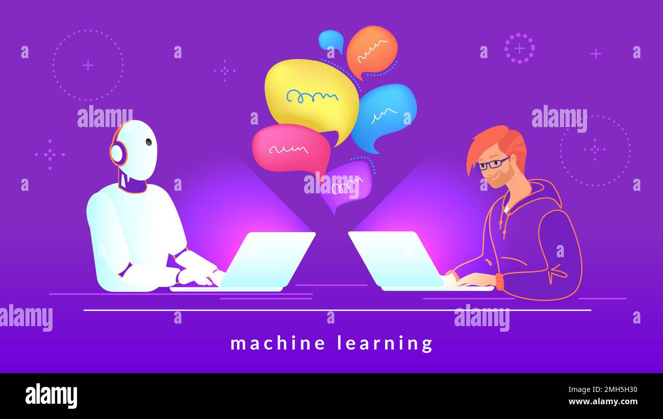 Machine learning Stock Vector Images - Alamy