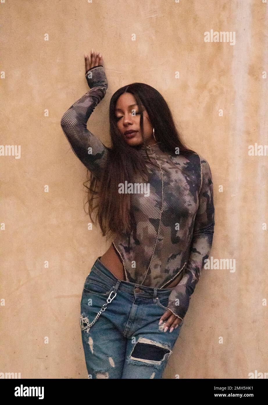 This Dec. 14, 2019 photo shows music producer Victoria Monet during a ...