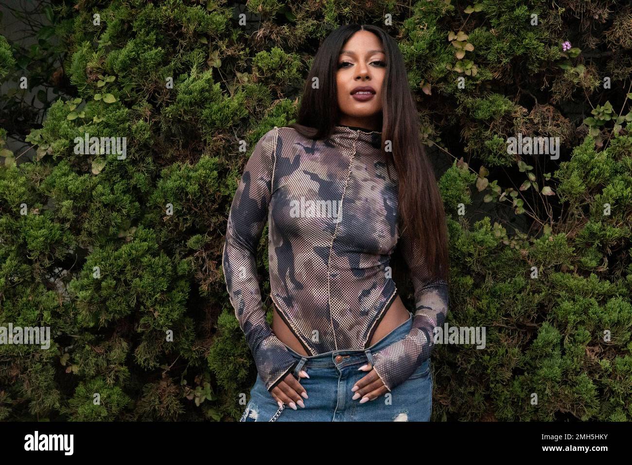 This Dec. 14, 2019 photo shows music producer Victoria Monet during a ...