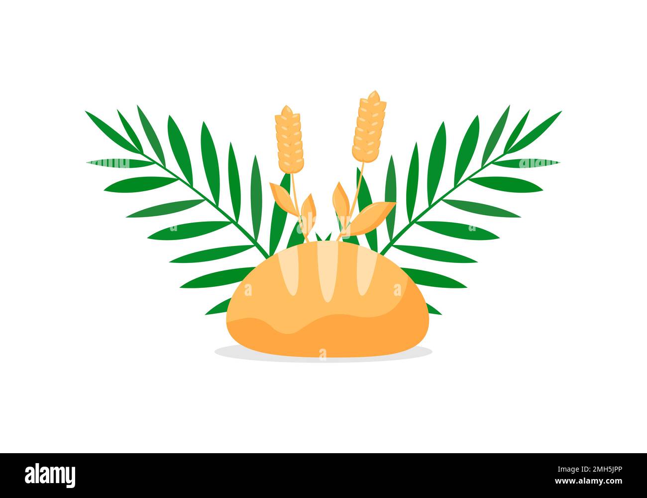 Christian greeting card or banner of the Holy Week before Easter ...