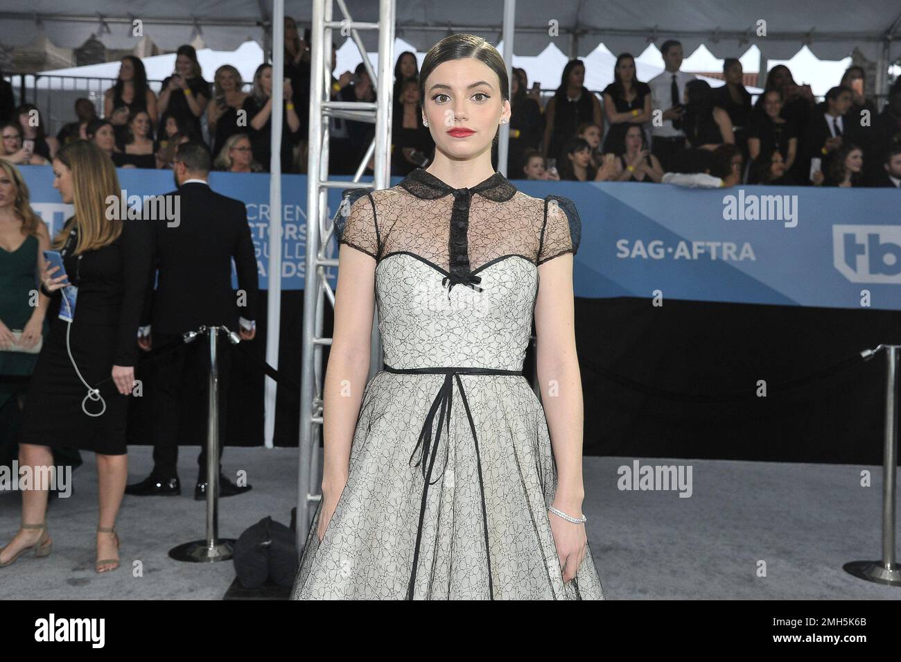 Francesca Reale arrives at the 26th annual Screen Actors Guild Awards ...