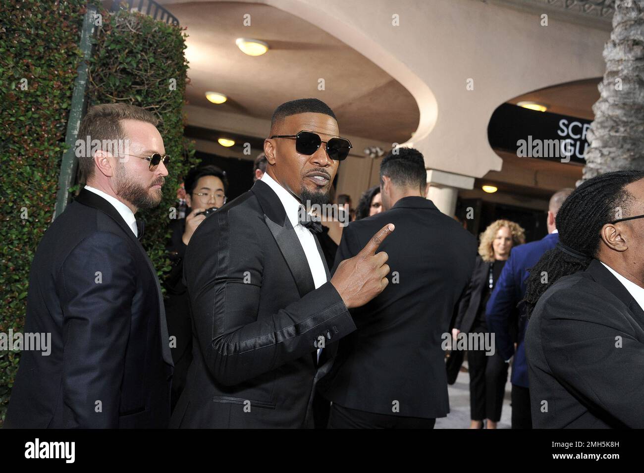 Jamie Foxx arrives at the 26th annual Screen Actors Guild Awards at the ...