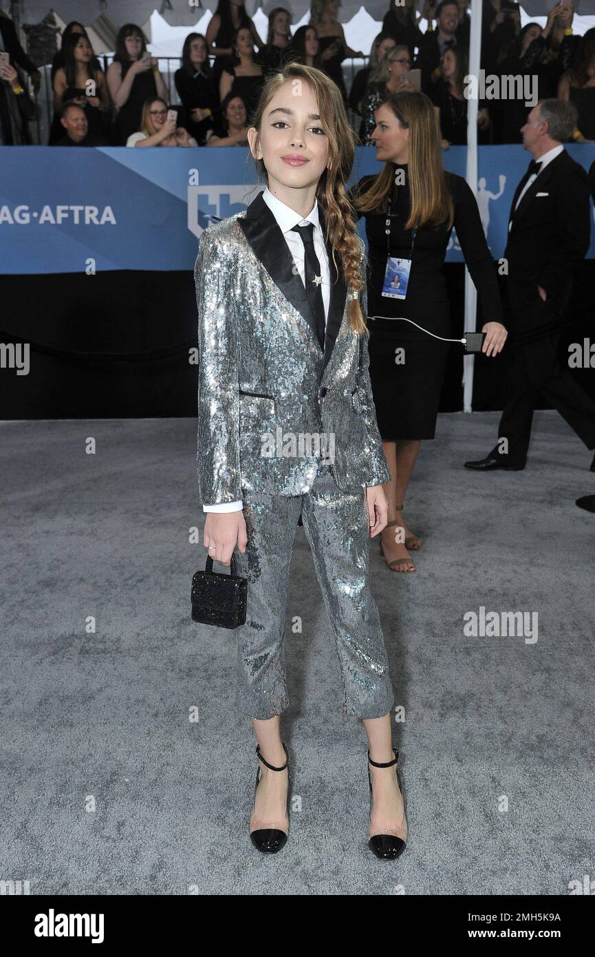 Julia Butters arrives at the 26th annual Screen Actors Guild Awards at ...