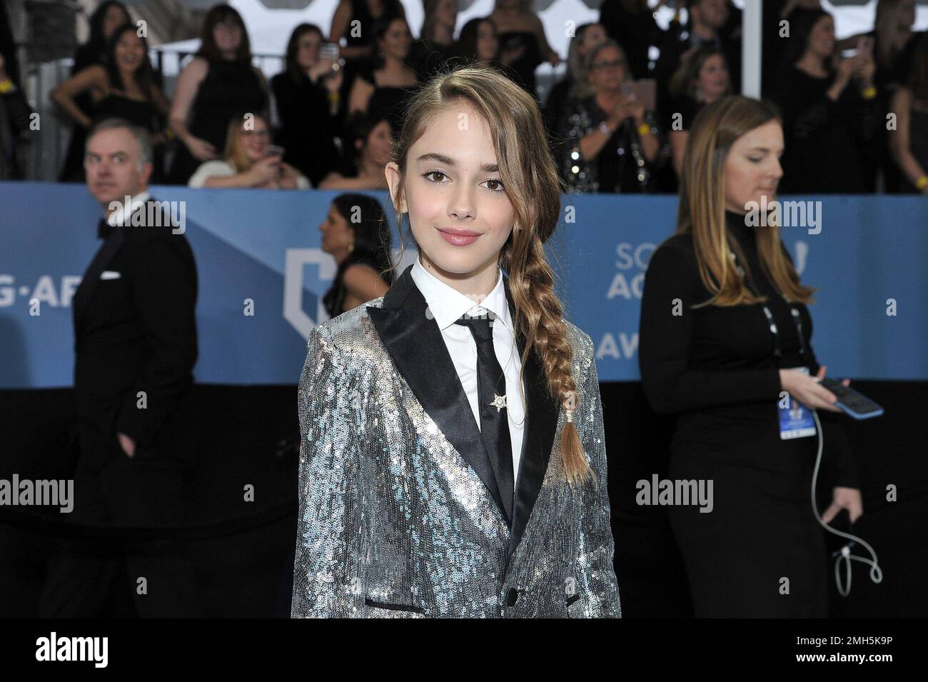 Julia Butters arrives at the 26th annual Screen Actors Guild Awards at ...