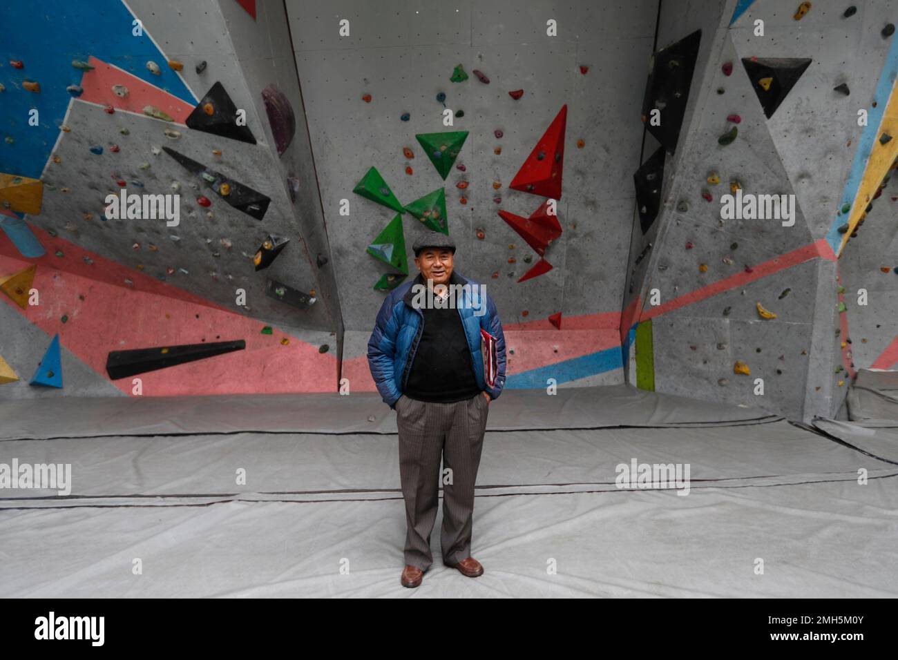 In this Friday, Jan. 17, 2020, photo, Ang Tshering Sherpa, owner of a ...