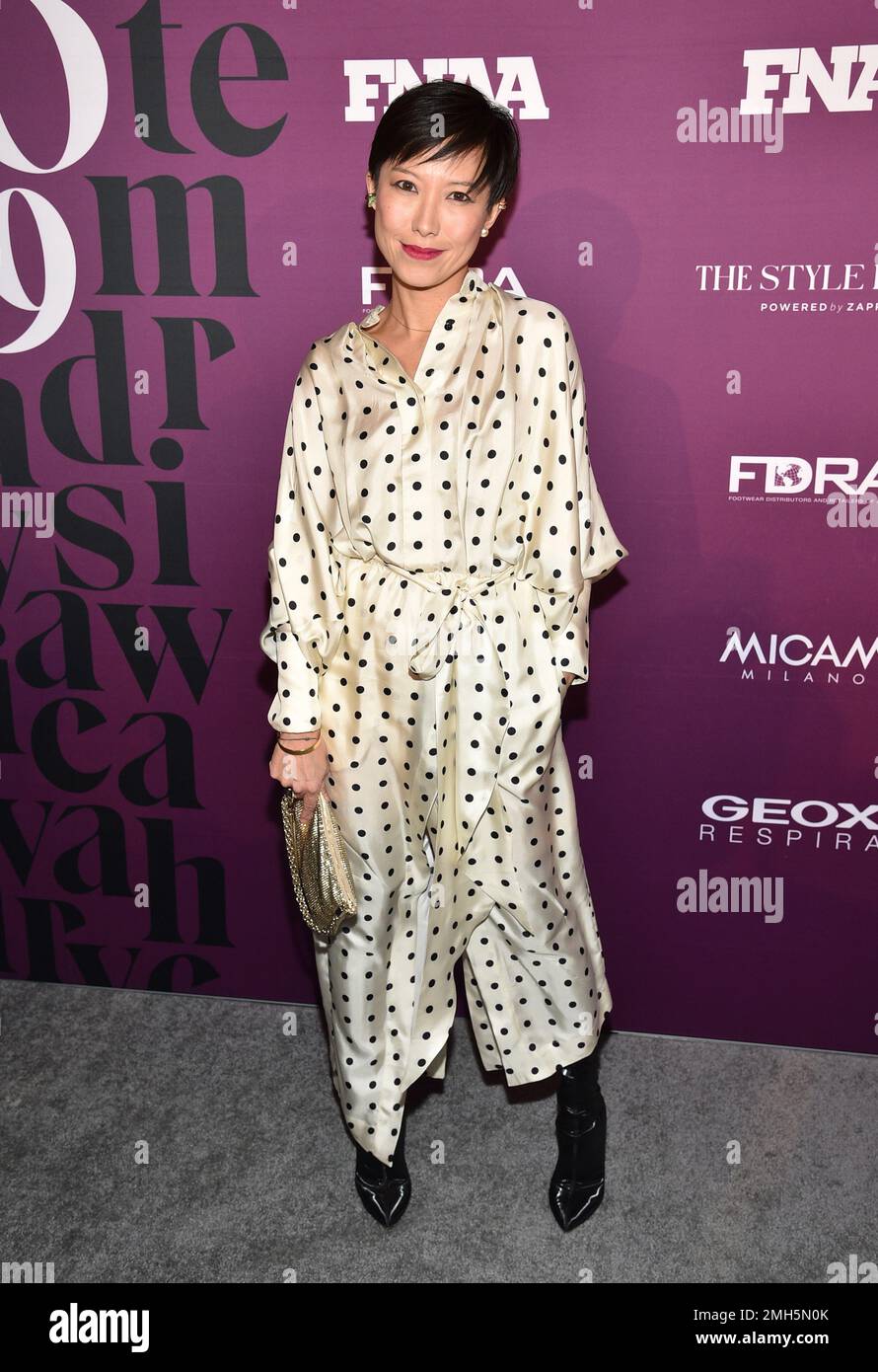 Jimmy Choo creative director Sandra Choi attends the 2019 Footwear News ...