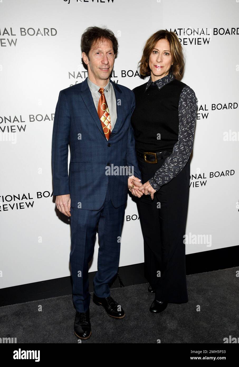 Actor Tim Blake Nelson, left, and wife Lisa Benavides attend the ...