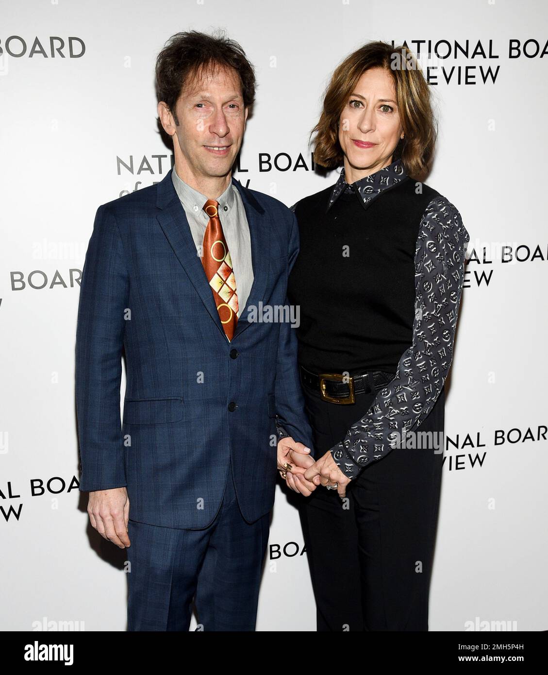 Actor Tim Blake Nelson, left, and wife Lisa Benavides attend the ...