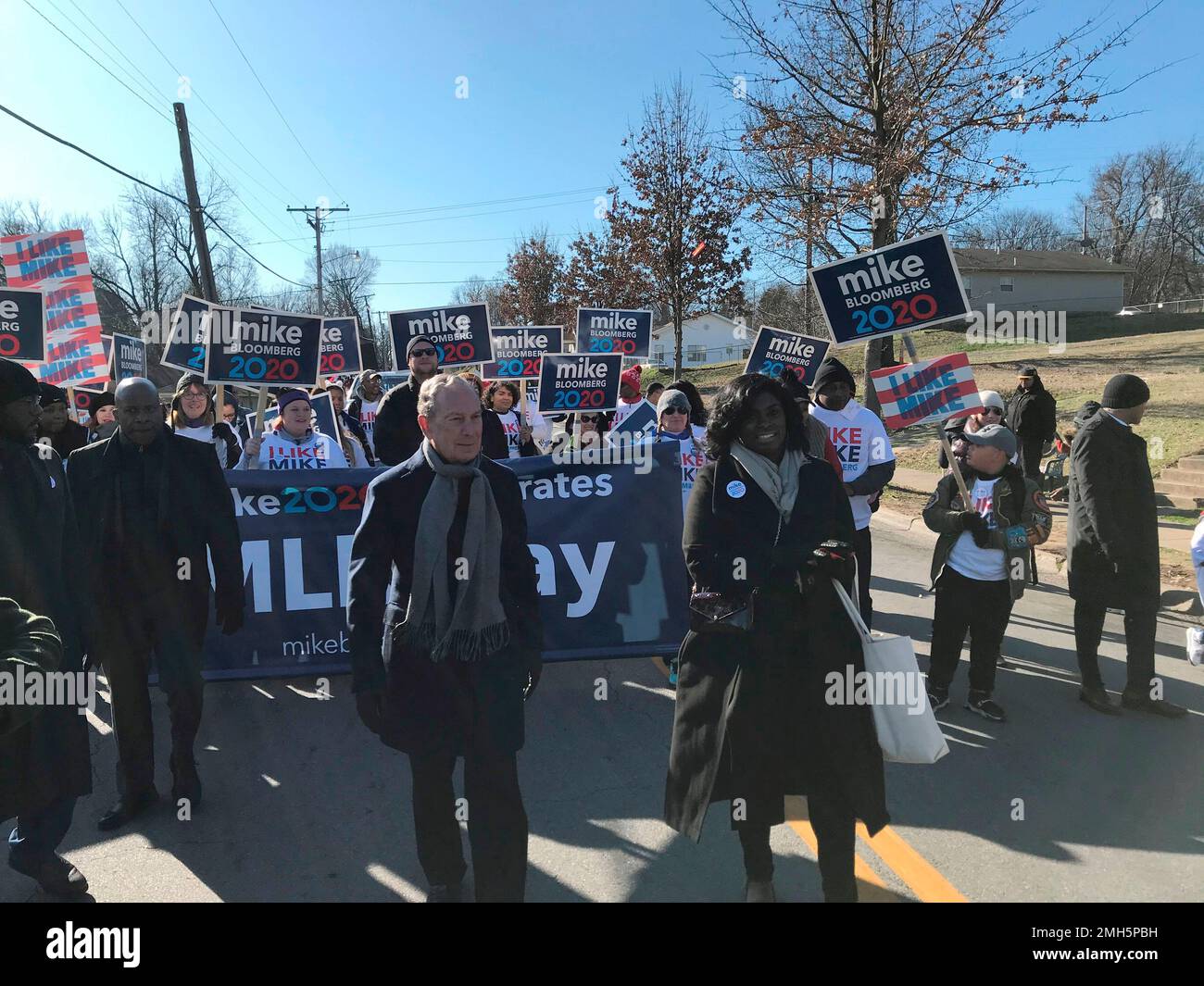 Former New York City Mayor and presidential hopeful Michael Bloomberg ...