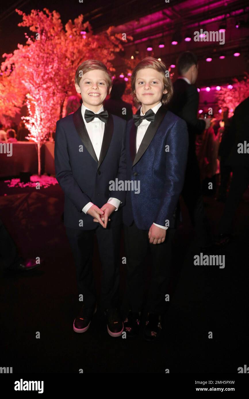 Cameron Crovetti, left, and Nicholas Crovetti attend the 2020 PEOPLE ...