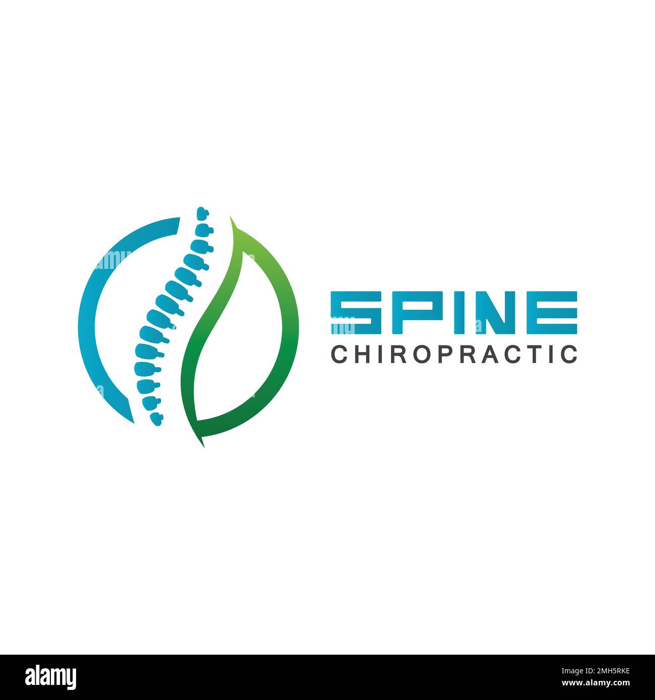 Spine logo vector illustration design template Stock Vector Image & Art ...
