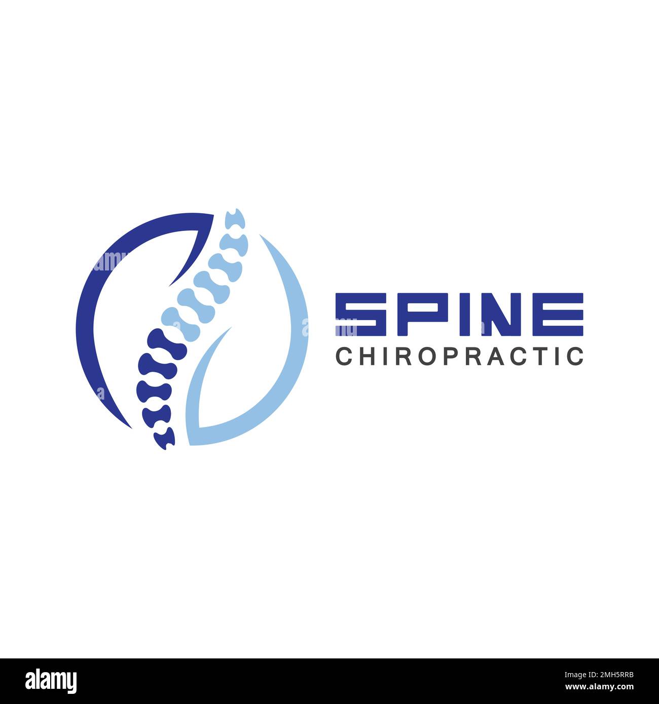 Spine logo vector illustration design template Stock Vector Image & Art ...