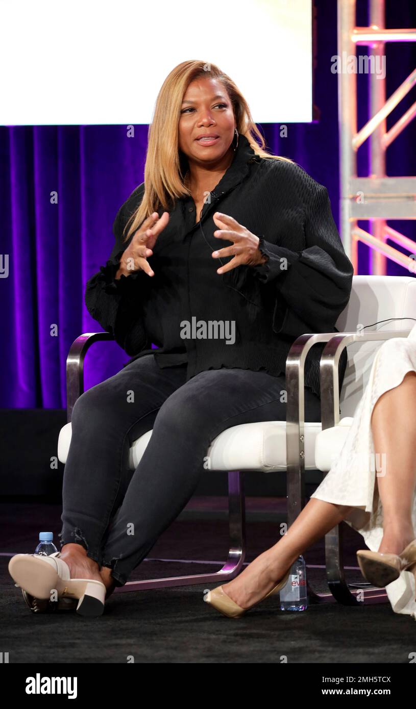 Queen Latifah speaks at the Lifetime's "The Clark Sisters: First Ladies ...