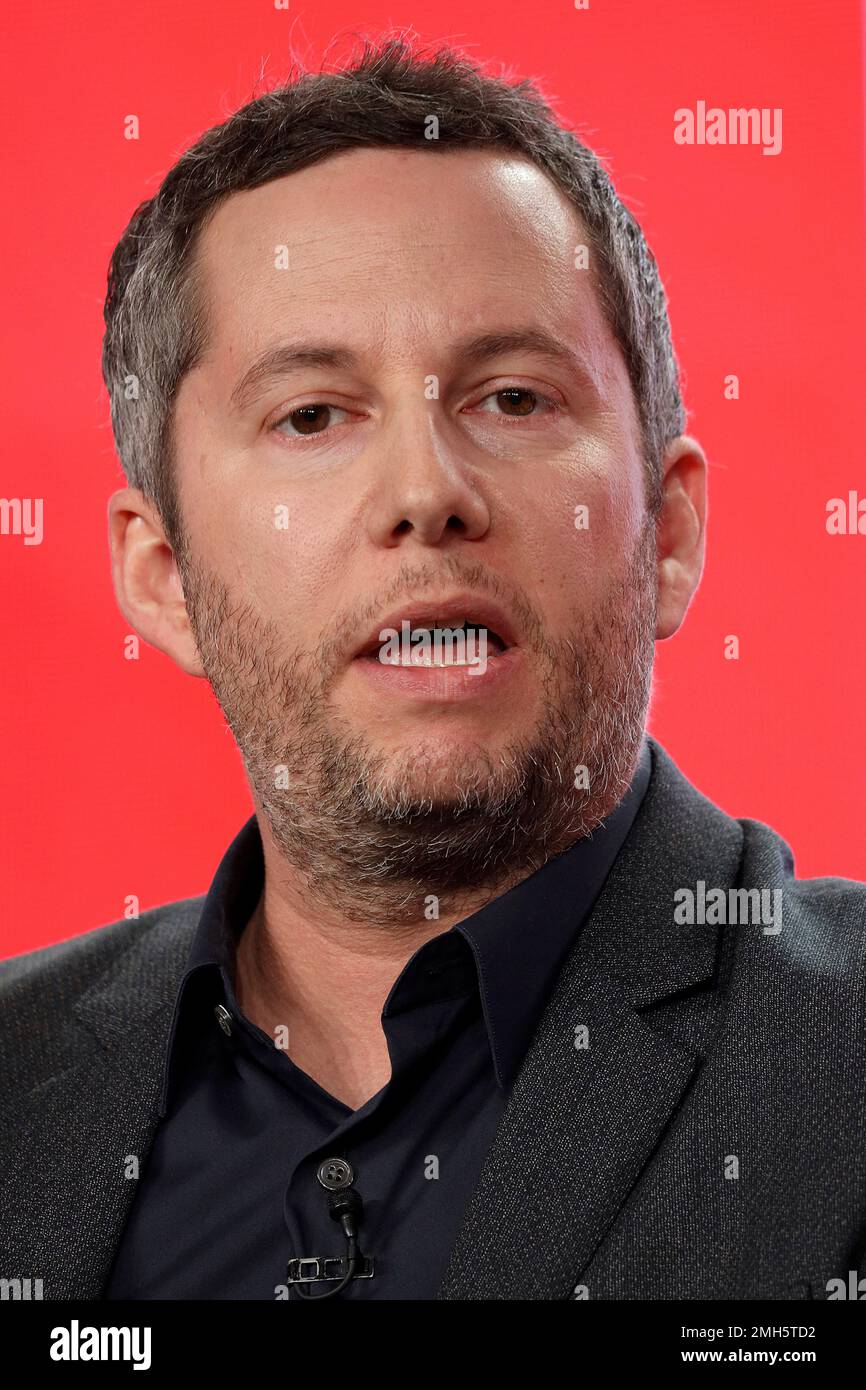 Aaron Saidman speaks at the "Untitled Paris Hilton Documentary" panel ...