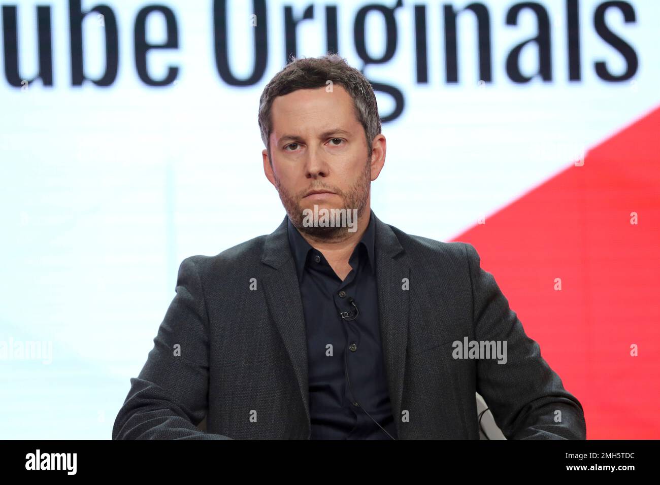 Aaron Saidman speaks at the "Untitled Paris Hilton Documentary" panel ...