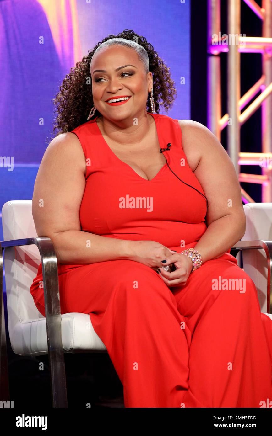 Raven Goodwin speaks at the Lifetime's "The Clark Sisters: First Ladies ...