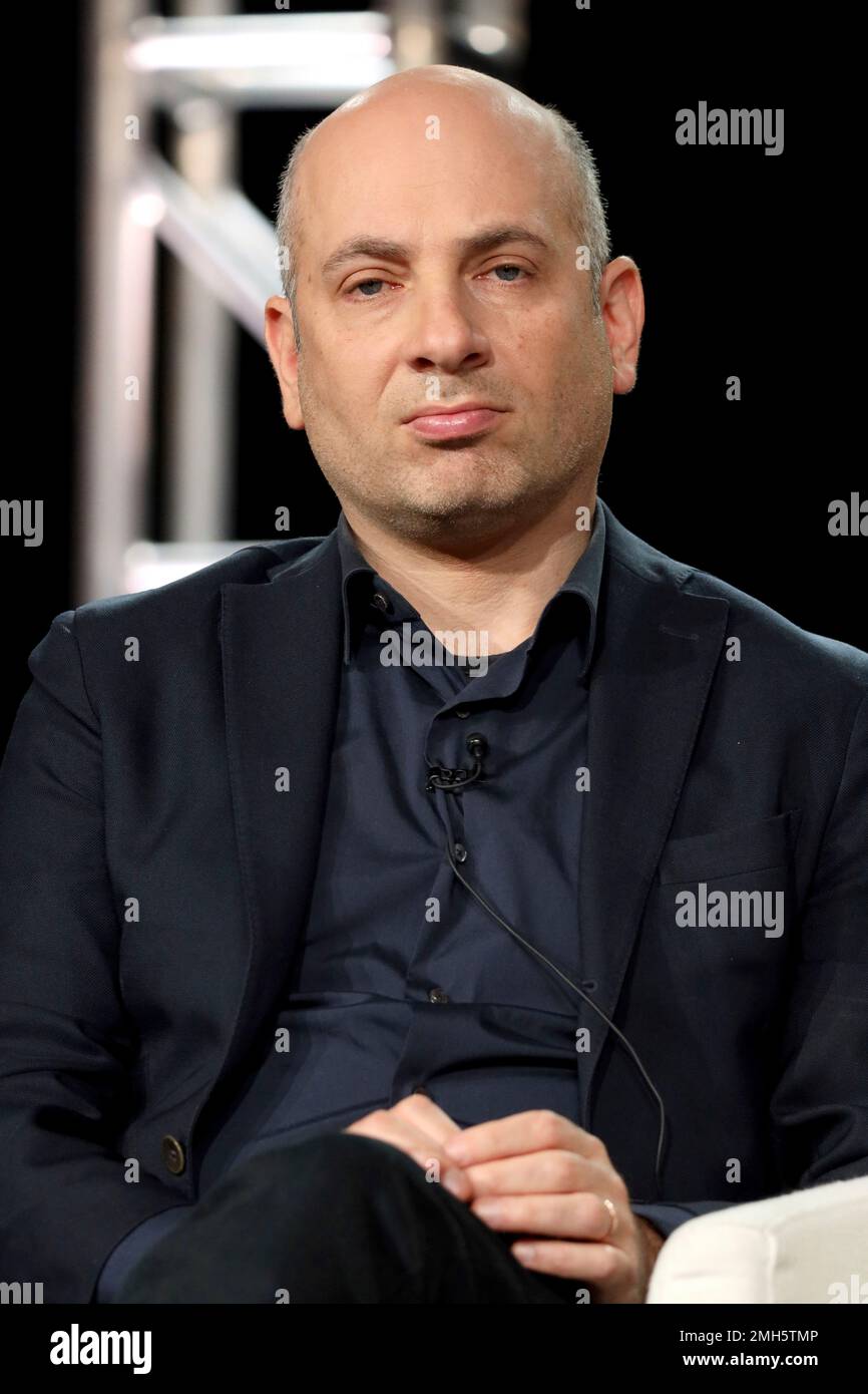 Michael Ellenberg speaks at the "The Morning Show" panel during the ...