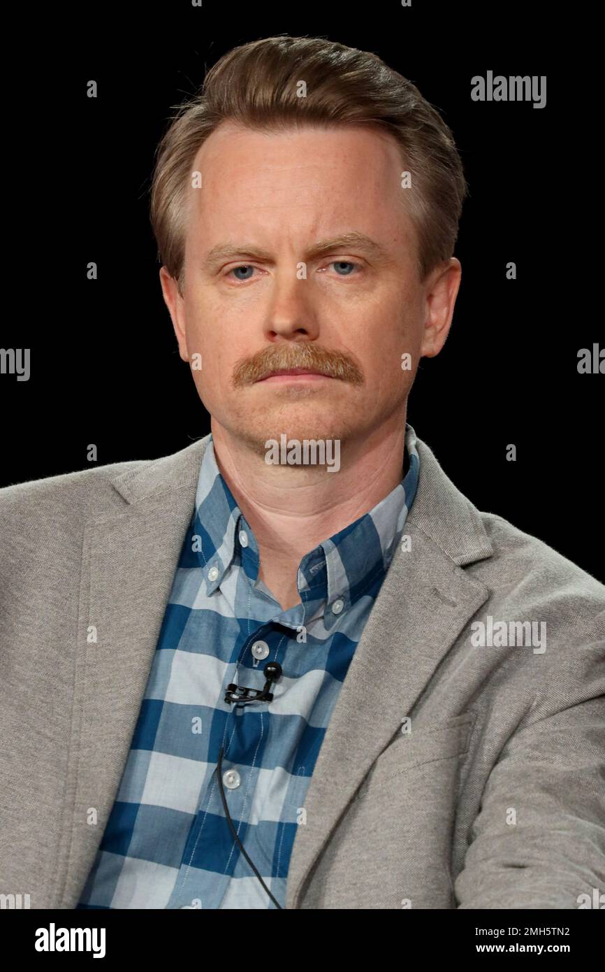 David Hornsby speaks at the "Mythic Quest: Raven's Banquet" panel ...