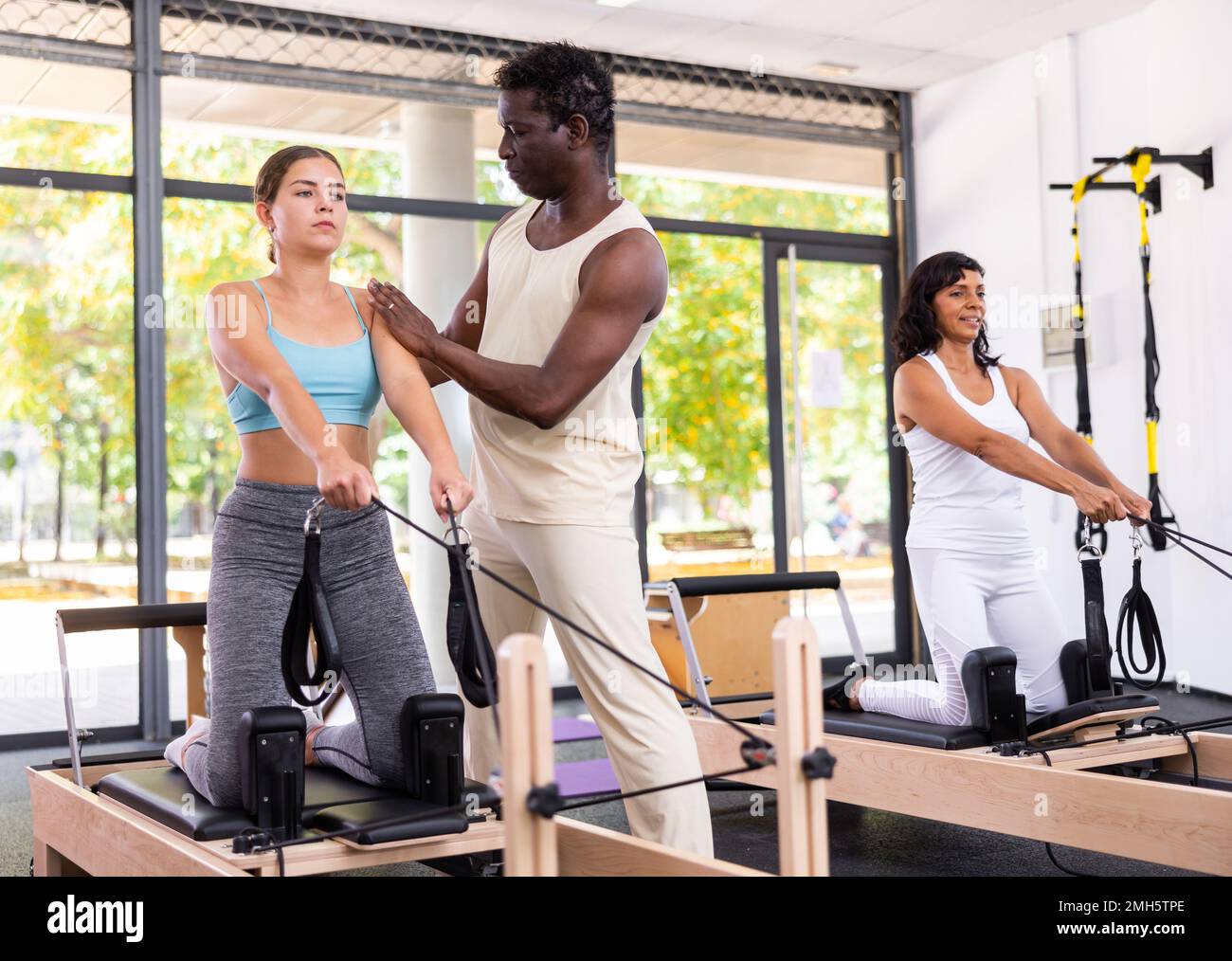 Centering exercise hi-res stock photography and images - Alamy