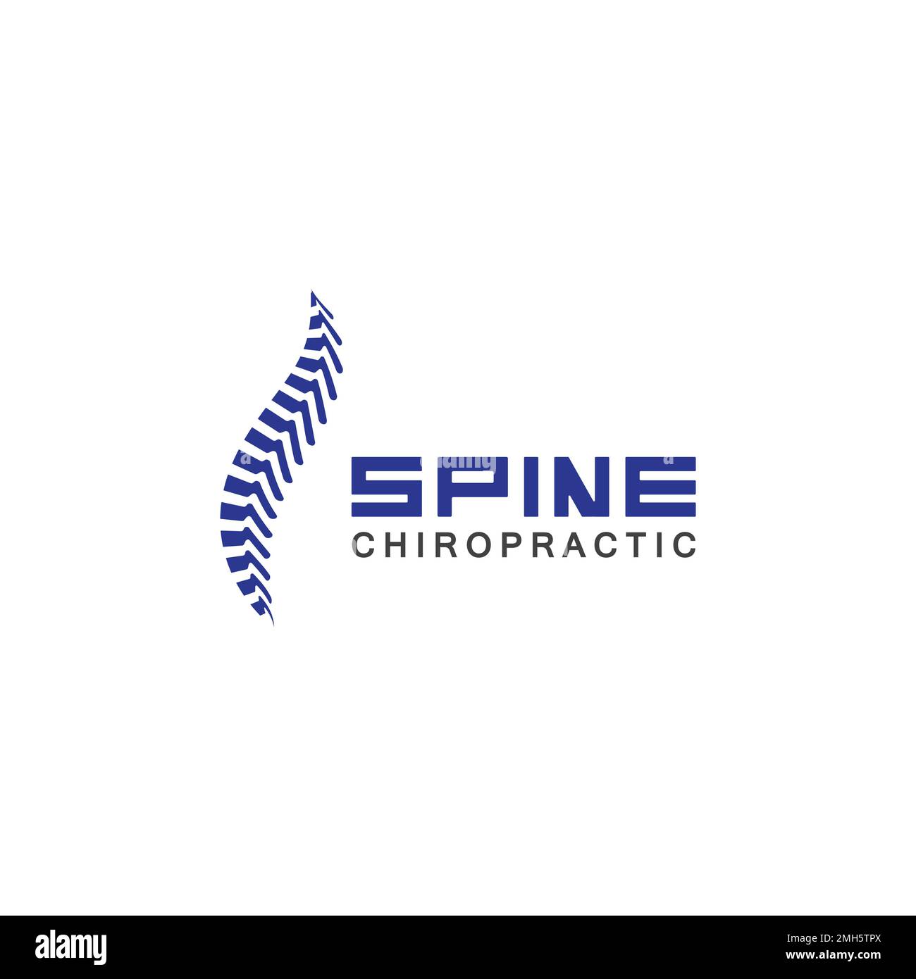 Spine logo vector illustration design template Stock Vector Image & Art ...