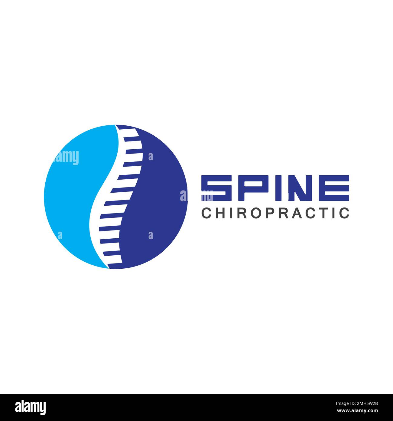 Spine logo vector illustration design template Stock Vector Image & Art ...