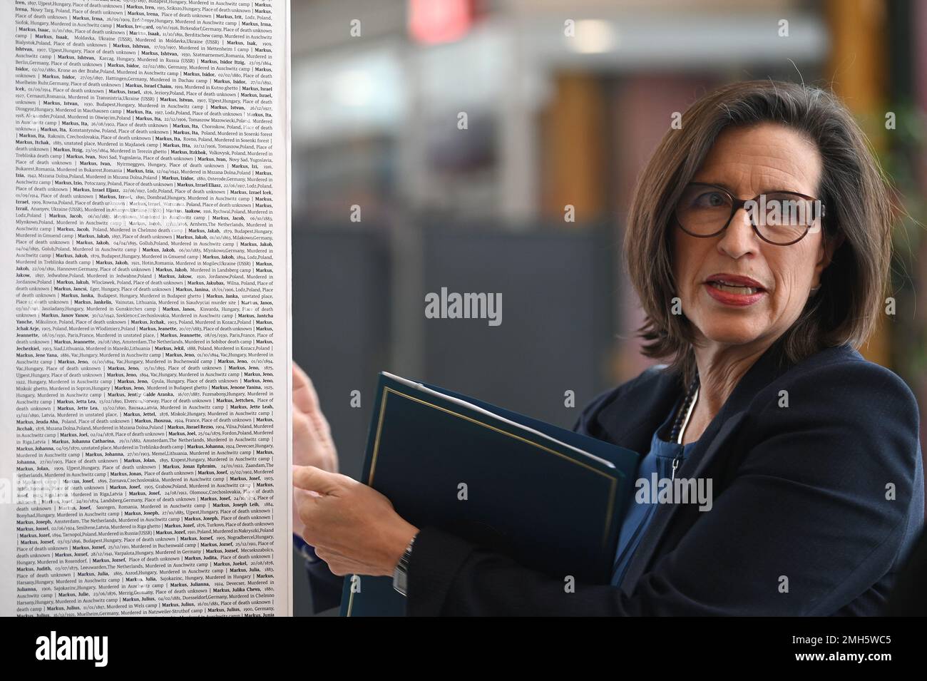 New York, USA. 26th Jan, 2023. Melissa Fleming of the United States ...