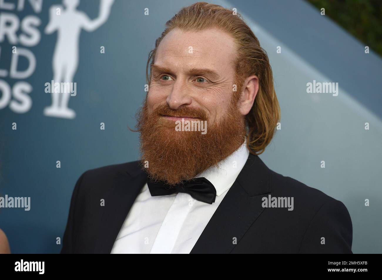 Kristofer Hivju arrives at the 26th annual Screen Actors Guild Awards ...