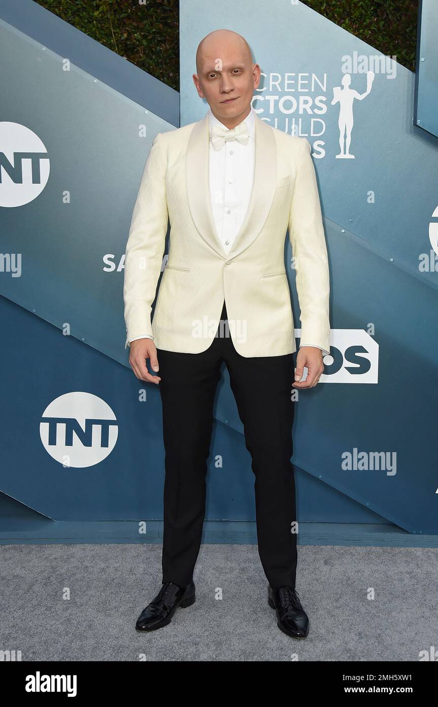 Anthony Carrigan arrives at the 26th annual Screen Actors Guild Awards ...