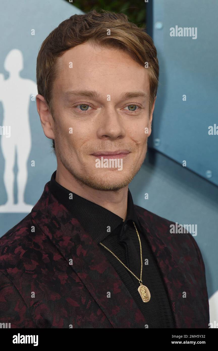Alfie Allen arrives at the 26th annual Screen Actors Guild Awards at ...