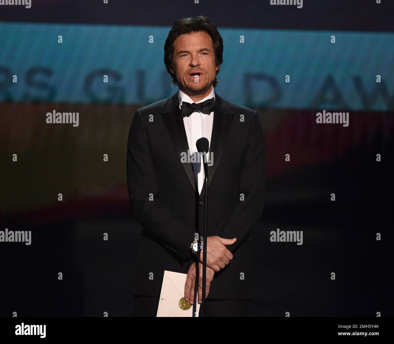Jason Bateman presents the award for outstanding performance by an ...