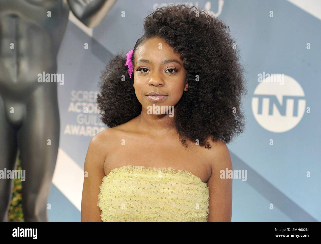 Priah Ferguson arrives at the 26th annual Screen Actors Guild Awards at ...