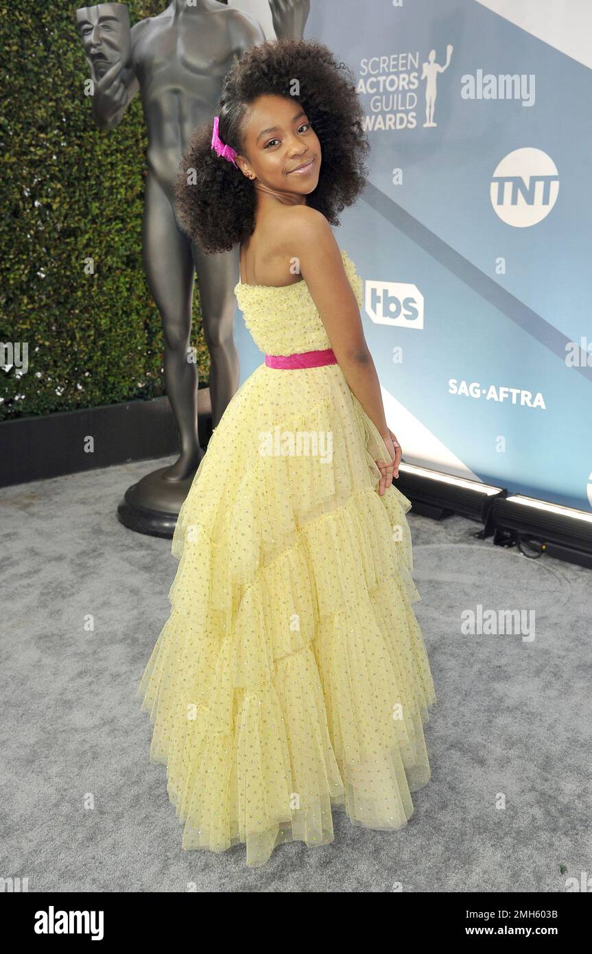 Priah Ferguson arrives at the 26th annual Screen Actors Guild Awards at ...