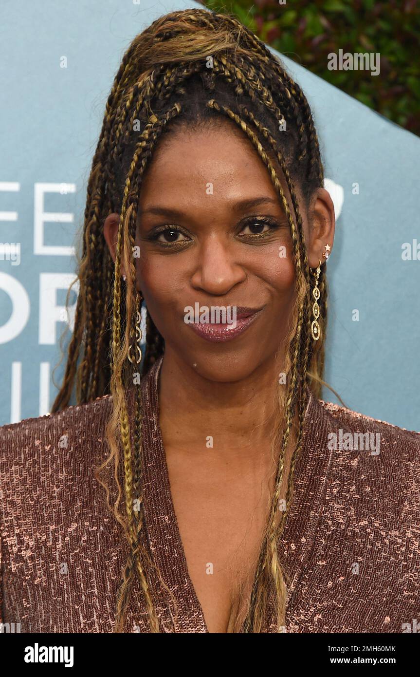 Merrin Dungey arrives at the 26th annual Screen Actors Guild Awards at ...