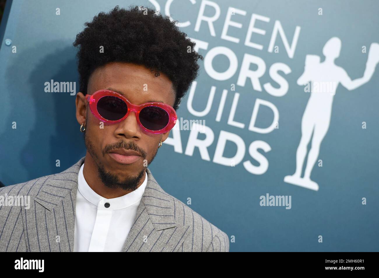 Darrell Britt-Gibson arrives at the 26th annual Screen Actors Guild ...