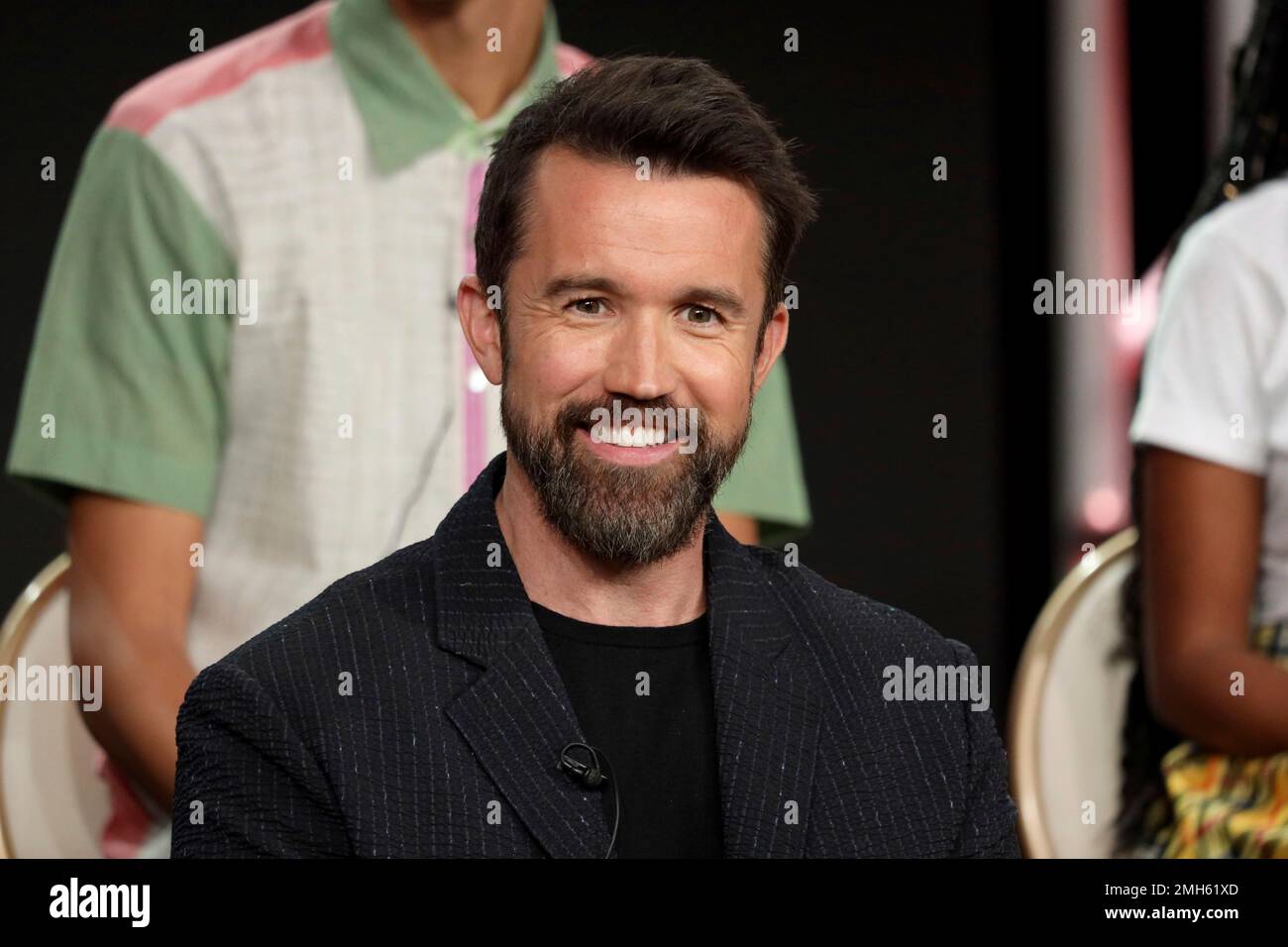 Rob McElhenney speaks at the "Mythic Quest: Raven's Banquet," panel ...