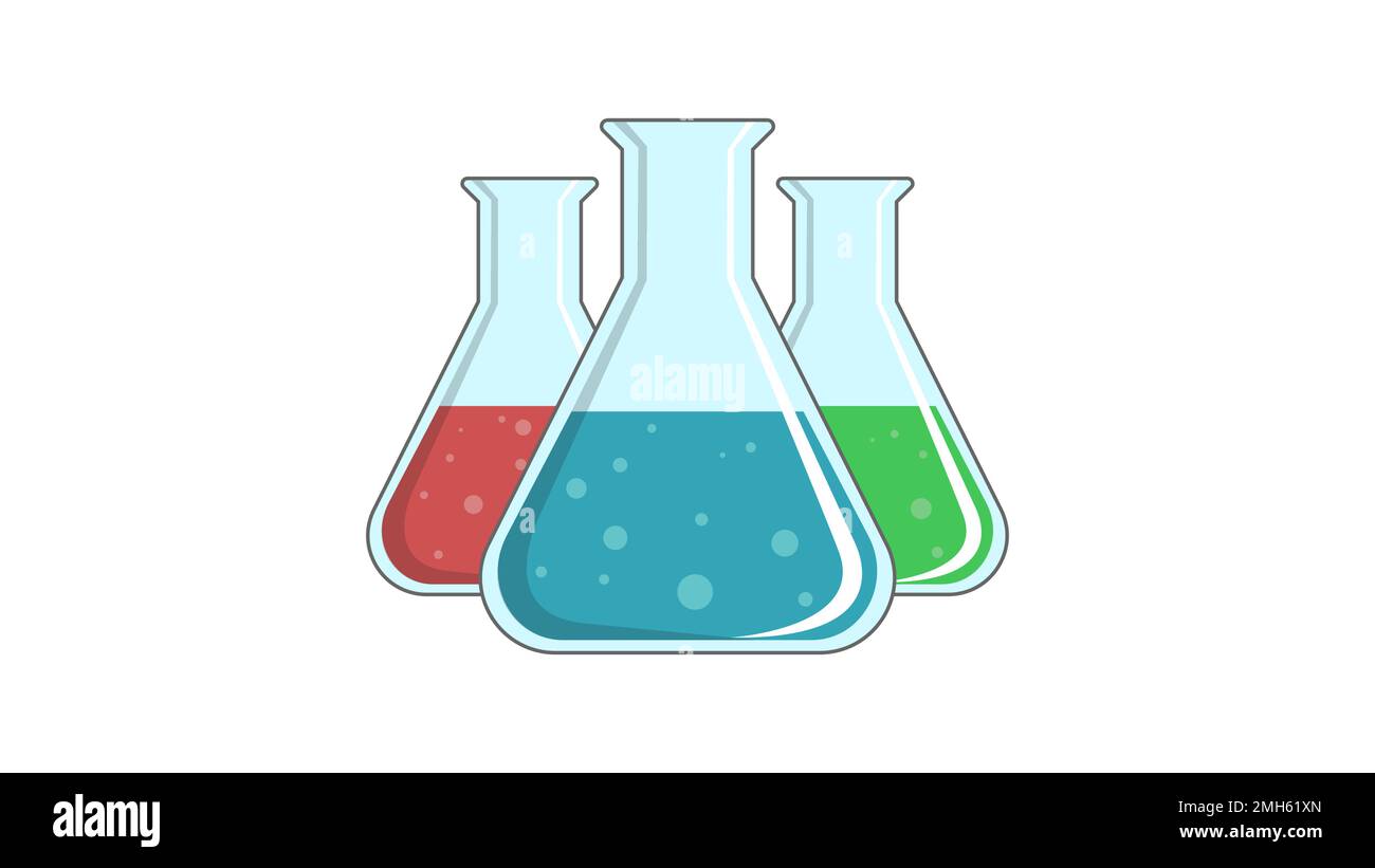Chemistry Beaker Bubbling