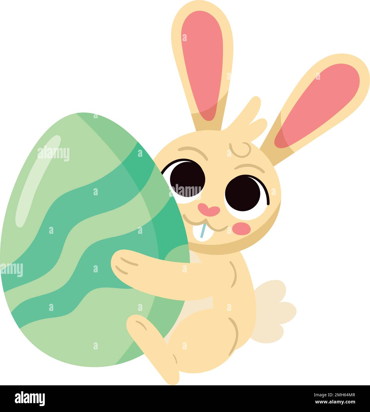 Hugging easter egg Stock Vector Images - Alamy