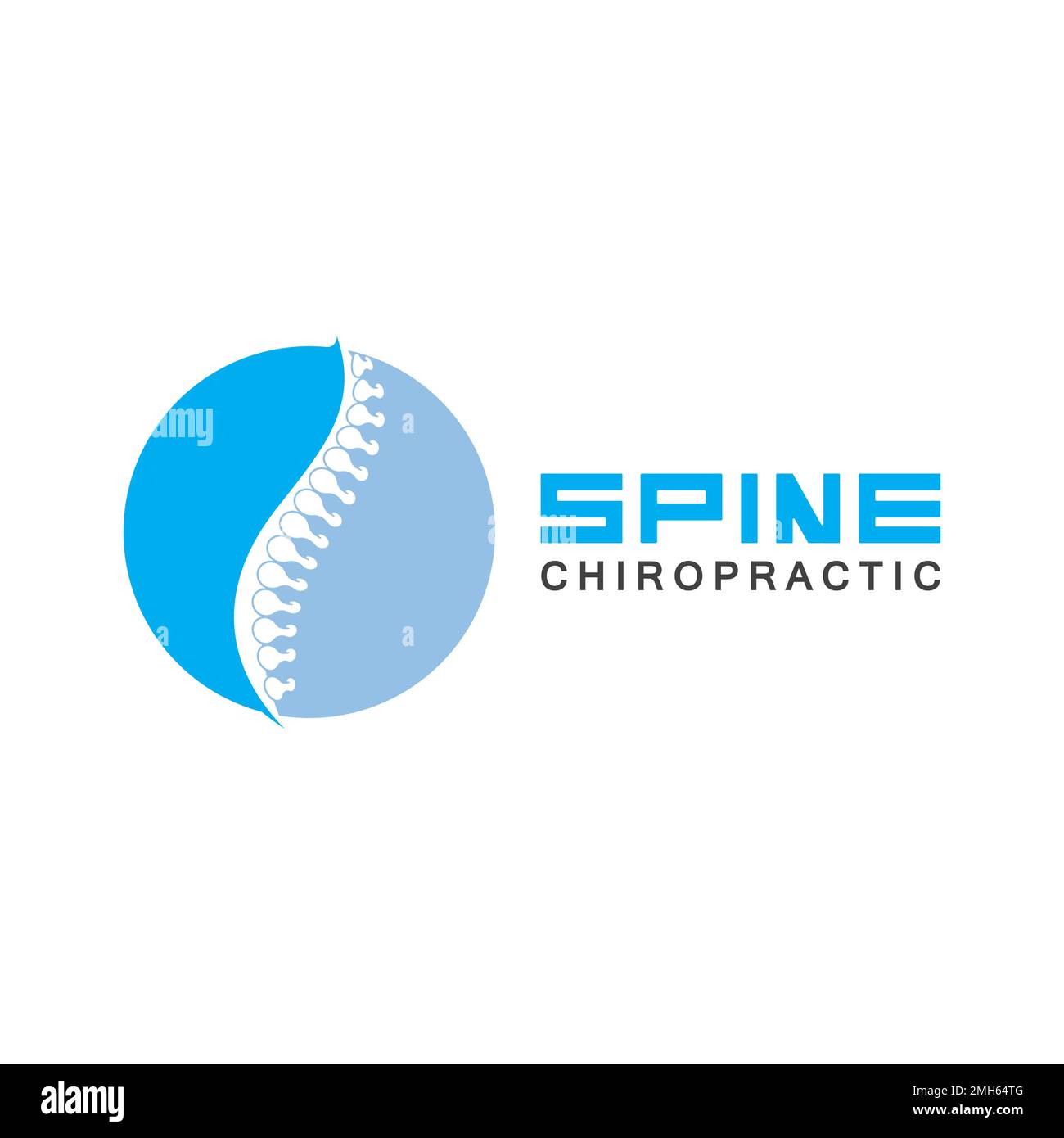 Spine logo vector illustration design template Stock Vector Image & Art ...
