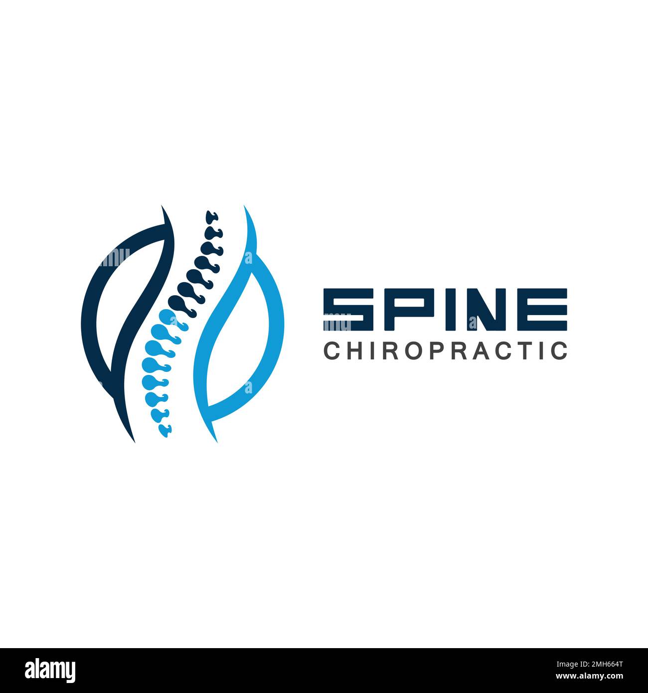 Spine logo vector illustration design template Stock Vector Image & Art ...