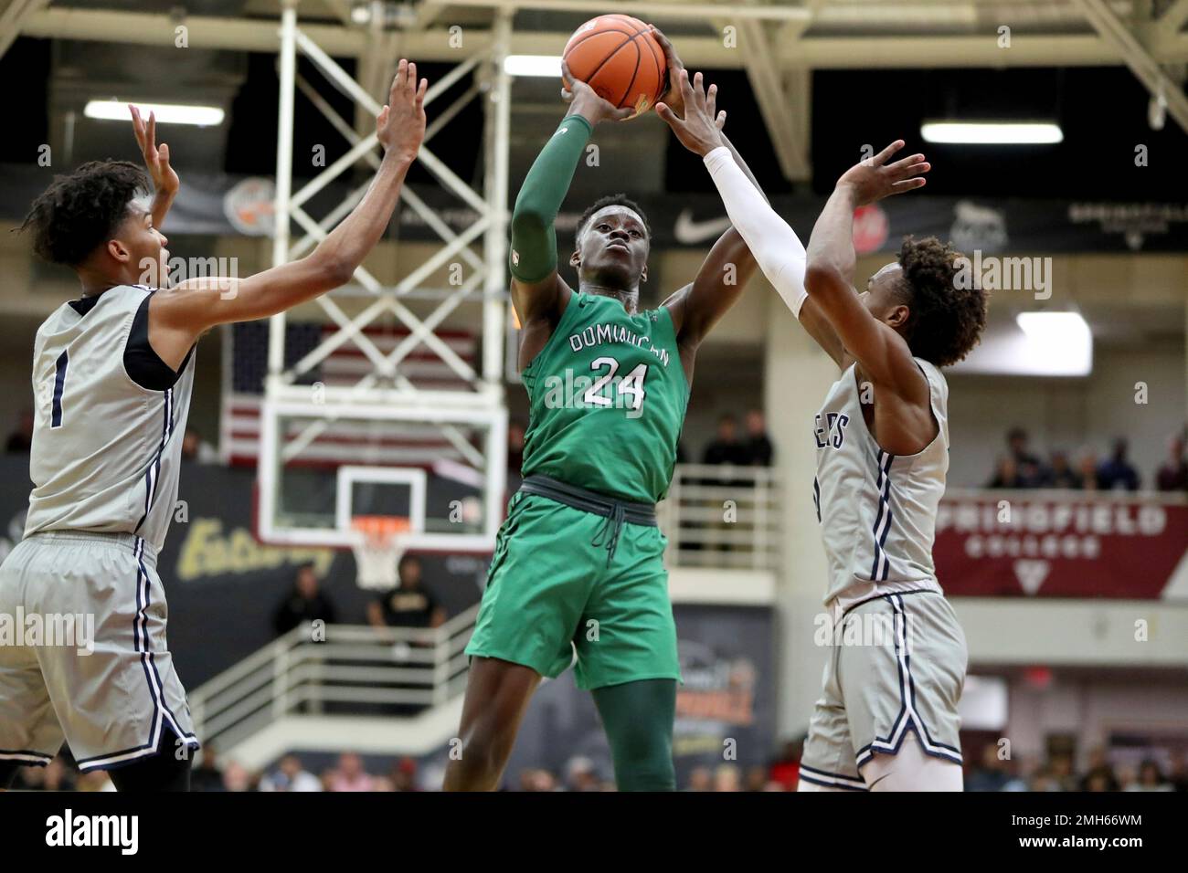 Dominican's Alex Antetokounmpo #24 in action against Sierra Canyon ...