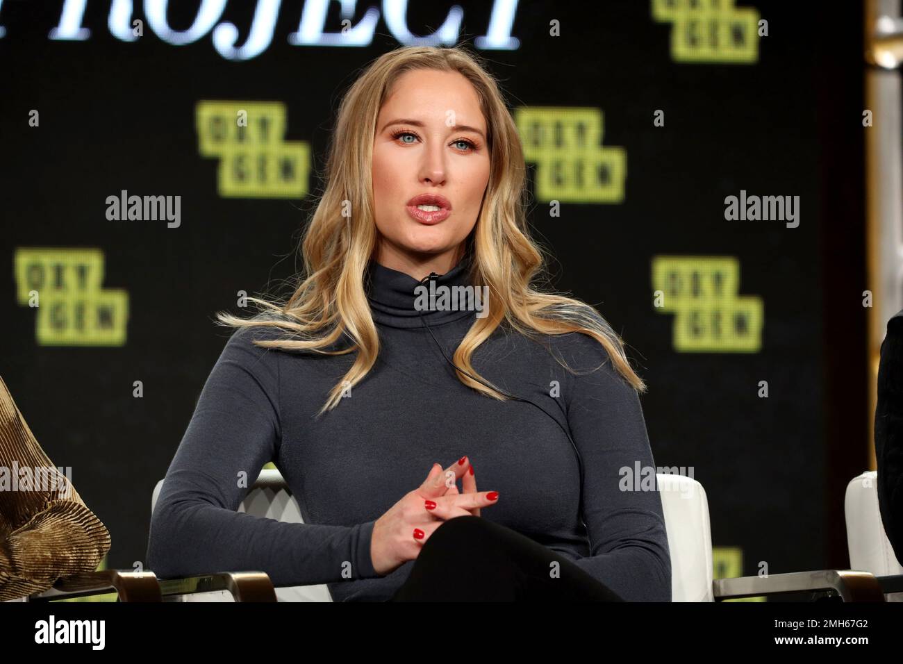 Jessica Jackson speaks at the "Kim Kardashian West: The Justice Project ...
