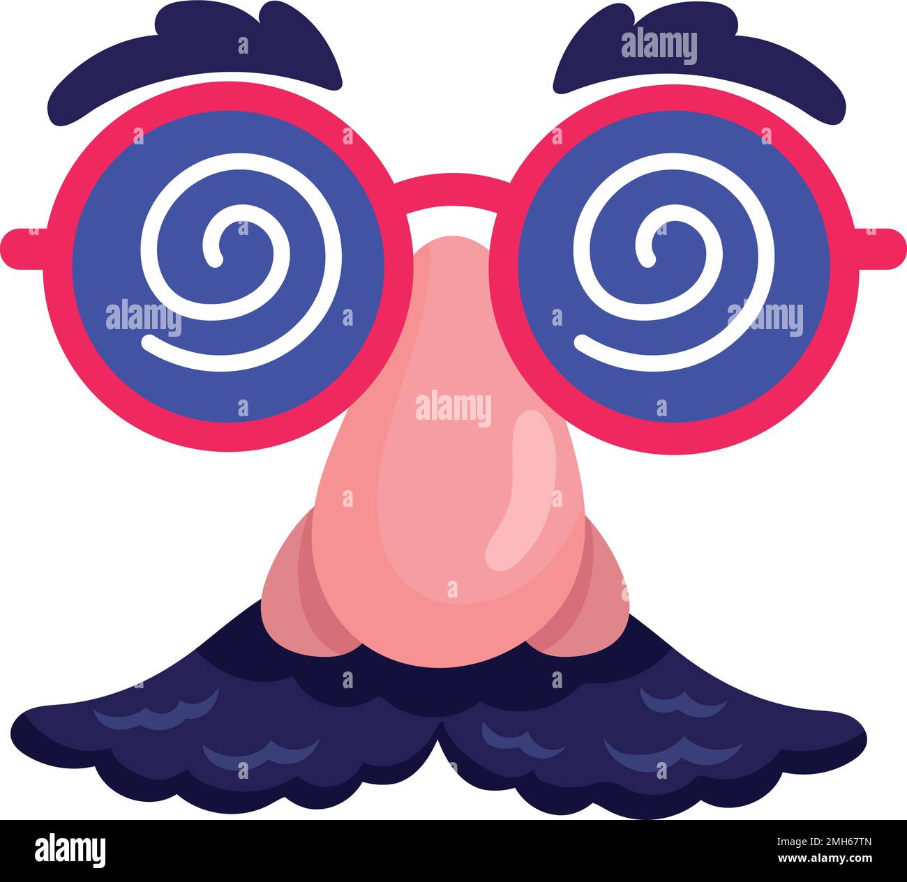 fools day comic mask Stock Vector Image & Art - Alamy