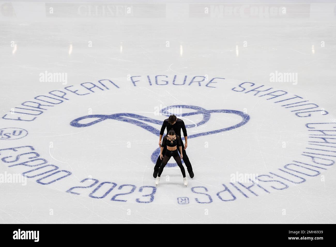 Greta CRAFOORD & John CRAFOORD (SWE), during Pairs Free Skating, at the ...