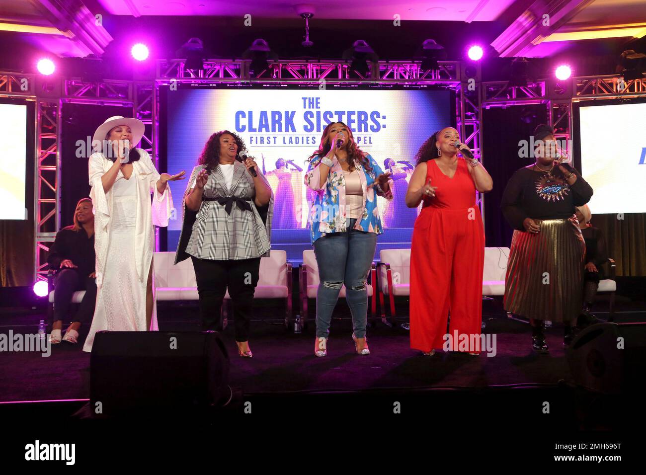 Shelea Frazier, from left, Christina Bell, Kierra Sheard, Angela ...