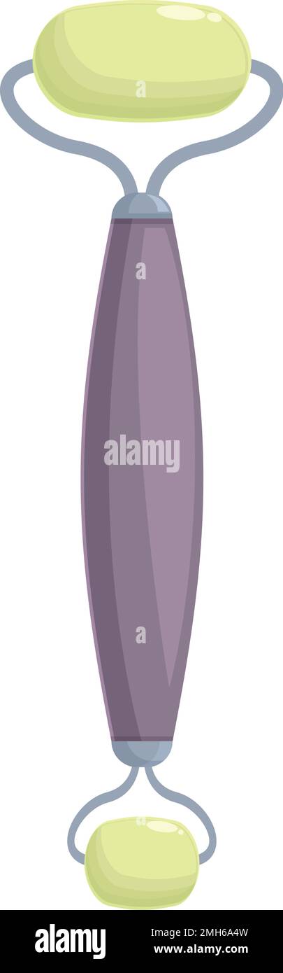 Amethyst facial roller Stock Vector Images - Alamy