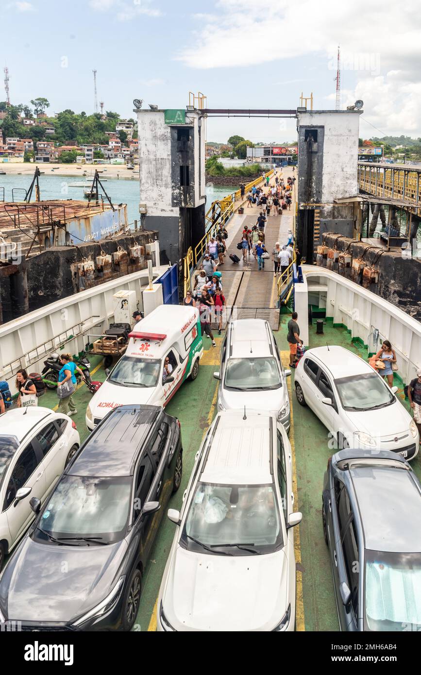 Car ferry inside hi-res stock photography and images - Alamy