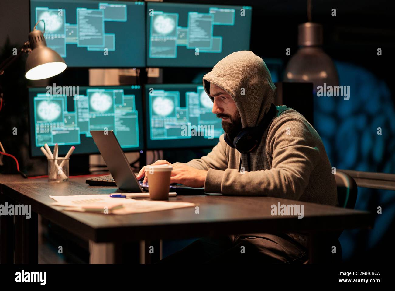 Information security hood hi-res stock photography and images - Alamy