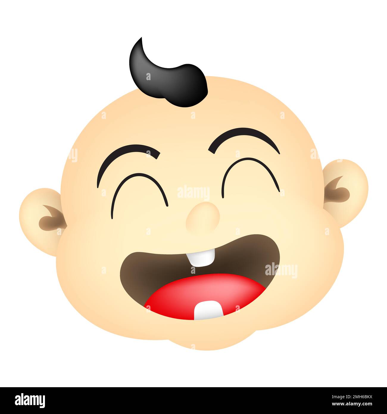 Laughing Babies Clip Art