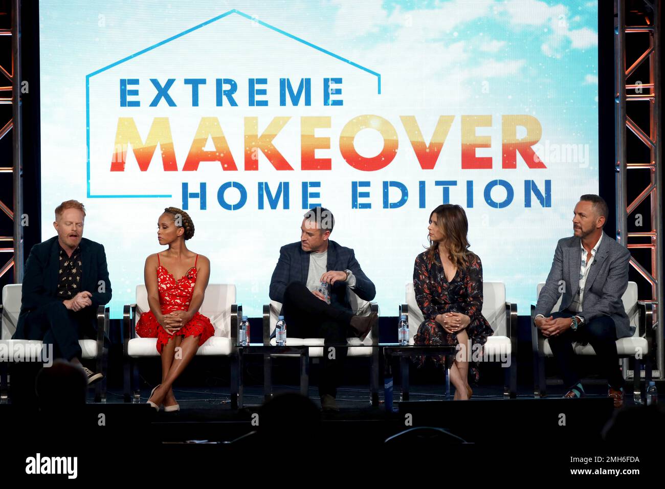 Jesse Tyler Ferguson, from left, Breegan Jane, Darren Keefe, Carrie ...