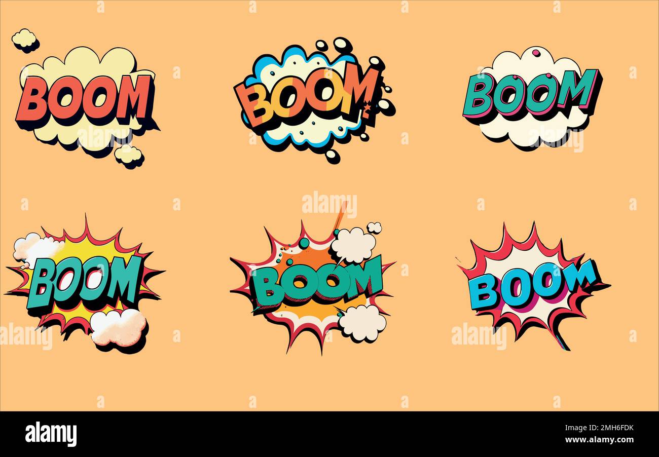 Man comic pop art set hi-res stock photography and images - Alamy